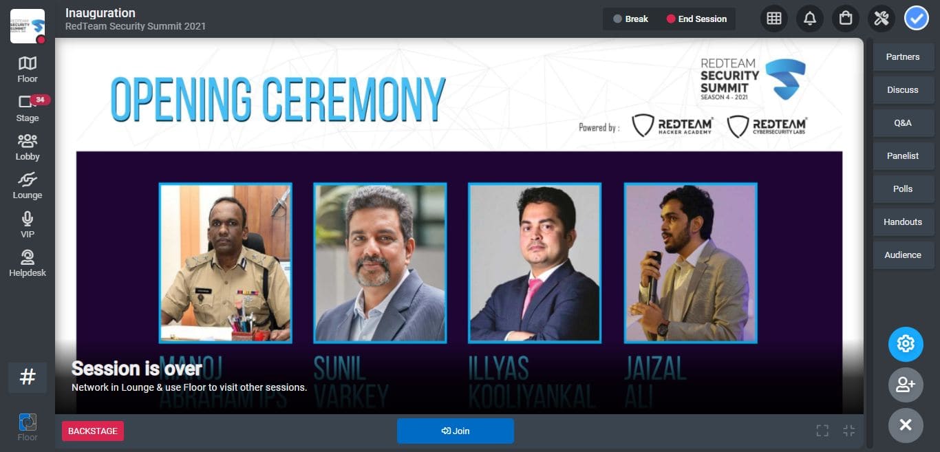 Red Team Security Summit 2021 - FLOOR - Virtual Platform for Events ...